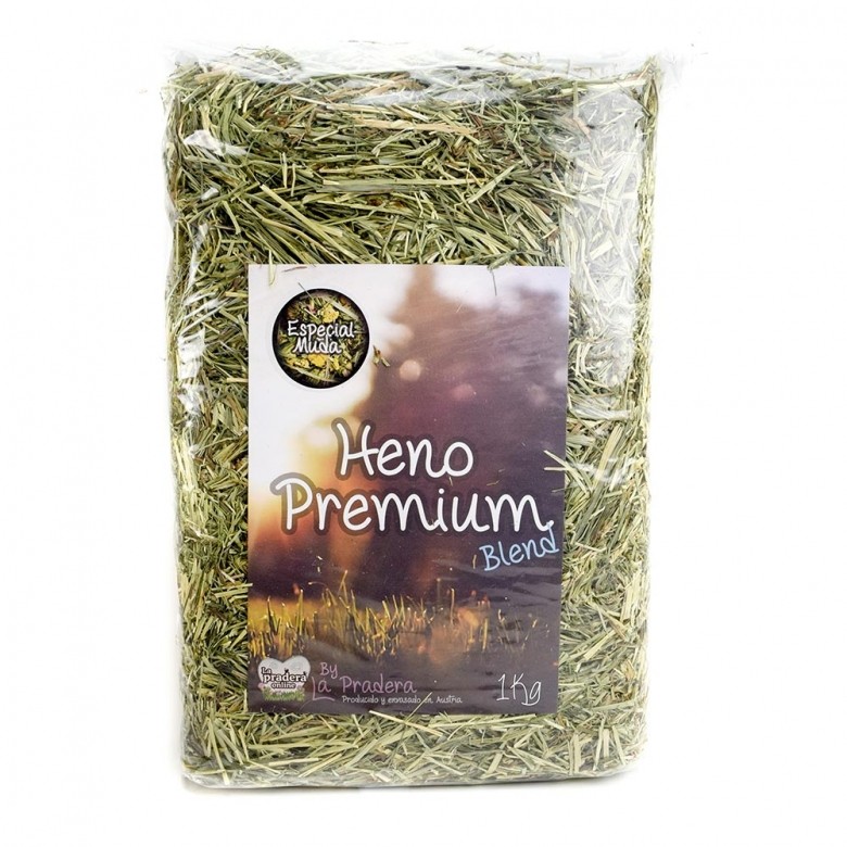 Heno Premium Blend (1erCorte) (1Kg Especial Muda) | La Pradera Online